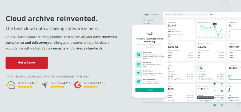 Top 5 DataCove Alternatives for Email Archiving